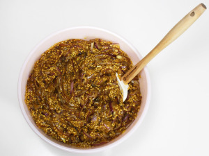 Raw Vegan Onion Flax Crackers